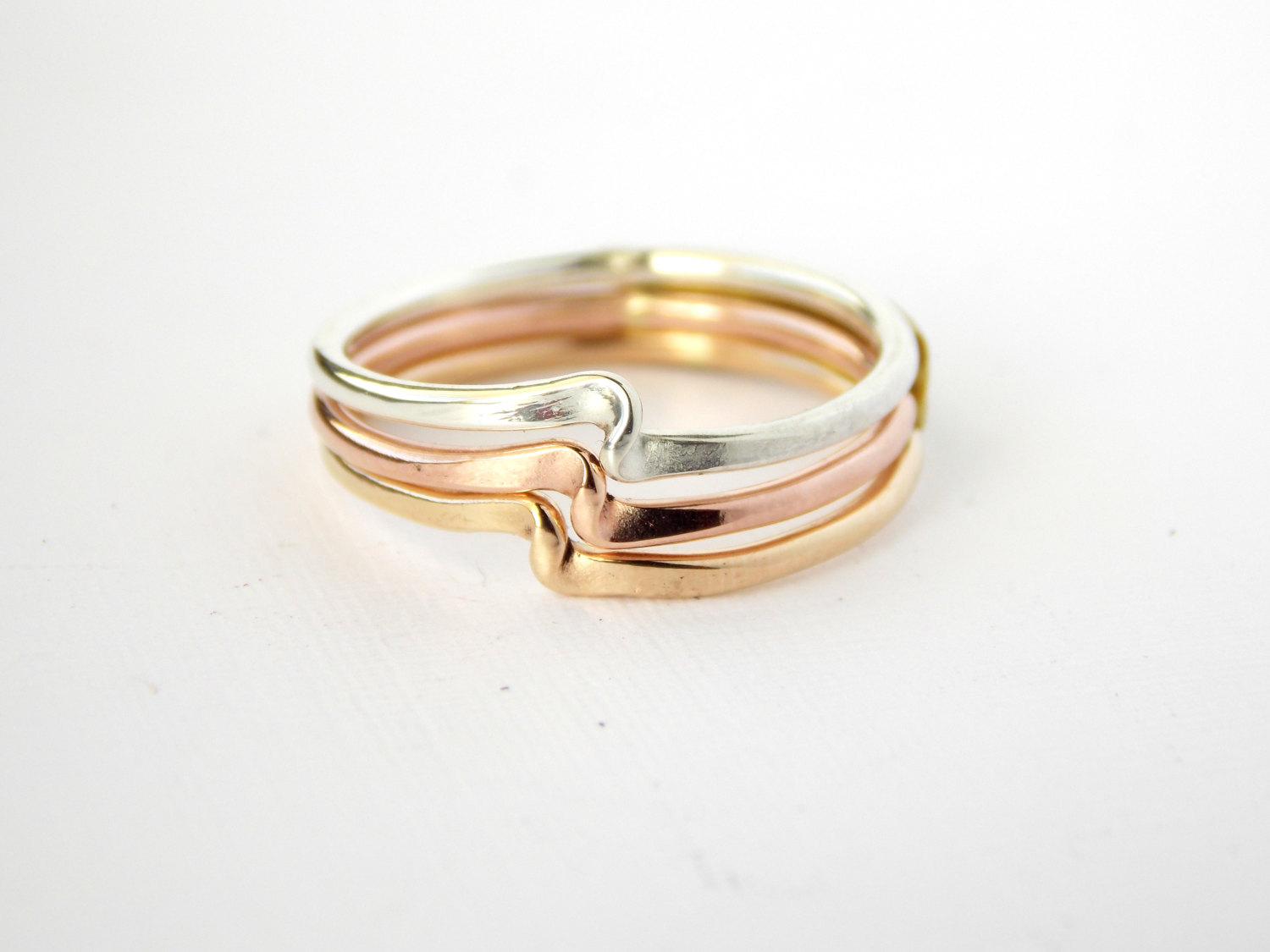 Twister Stacking Ring: Twister Ring, Twisted Ring, Sterling Silver Ring ...